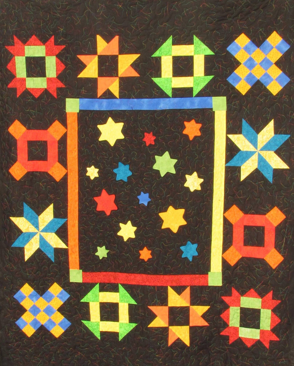 Star Bright Quilt Pattern – CHERRY PIE BERNINA